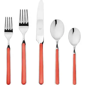 MEPRA Fantasia Flatware Set20 Pieces New Coral