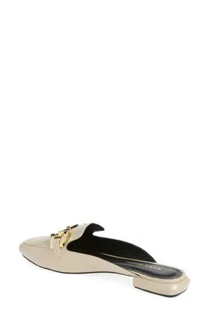 KOKO + PALENKI Sagee Patent Leather Mules - Beige Patent