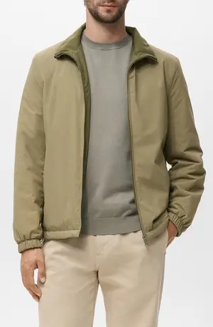 Mango Zip Up Jackets For Men
