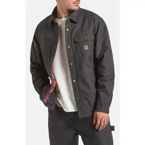 Brixton Builders Flannel Lined Overshirt
