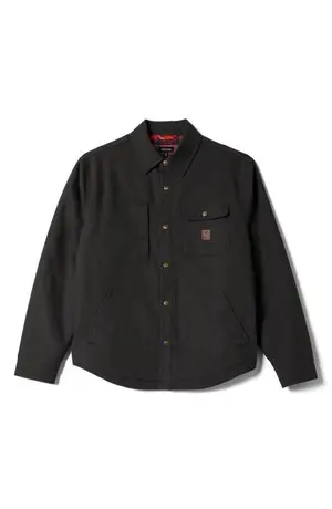 Brixton Builders Flannel Lined Overshirt