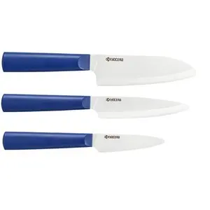 KYOCERA Innovation® 3 Piece Ceramic Knife Set - Blue