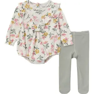MODERN MOMENTS™ BY GERBER Baby Bubble Romper And Tights Set - Large Floral