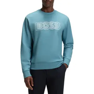 Hugo Boss Ribbed Sweatshirts Hoodies For Men