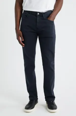 MAVI Marcus Slim Straight Leg Pants - Navy Herringbone