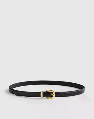 Madewell Skinny Leather Belt - True Black