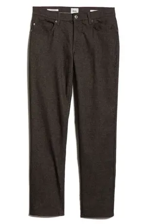 BRAX Cadiz Woolook Straight Leg Pants - Brown