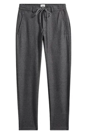 BRAX Phil K Elastic Waist Stretch Jersey Pants - Elephant