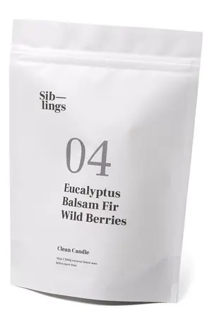 SIBLINGS No 04 Balsam Refillable Candle - Eucalytpus Balsam