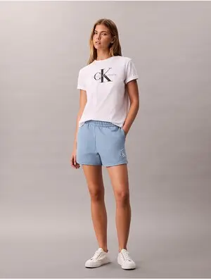 Calvin Klein Monogram Shorts For Women