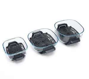 NINJA Crispi 4-in-1 Portable Cooking System W/3 Cook Containers