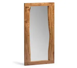 ALATERRE FURNITURE Alpine 24' Natural Live Edge Wood Mirror - One-color