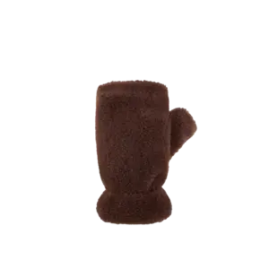 Moncler Teddy Fingerless Gloves - Brown