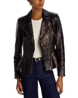 L'AGENCE Biker Leather Jackets