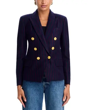 L'Agence Kenzie Double Breasted Blazer