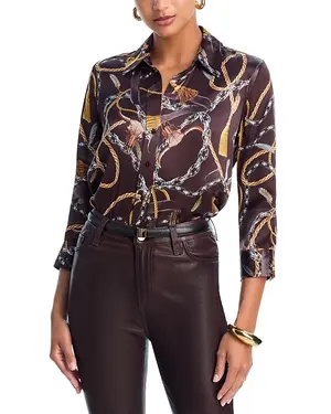 L'Agence Dani Silk Blouse