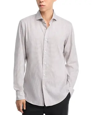 BOSS Hank Slim Fit Button-front Shirt - Medium Beige
