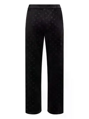 Karl Lagerfeld Monogram-pattern Track Pants