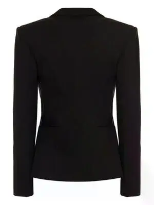 Just Cavalli Single-breasted Jacket With Belted Waist