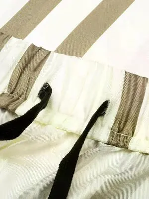 John Elliott Striped Silk Shorts