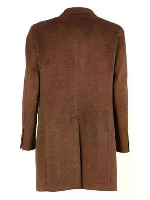 LUIGI BIANCHI MANTOVA Three-button Wool Coat