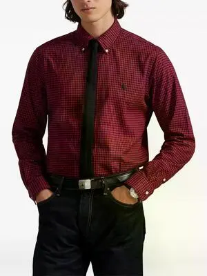 Polo Ralph Lauren Gingham-check Long-sleeve Shirt