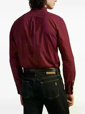 Polo Ralph Lauren Gingham-check Long-sleeve Shirt