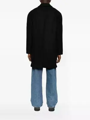 Maison Kitsuné Lapel Welt-pocket Coat