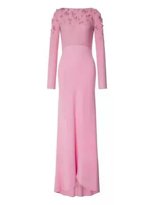 Alberta Ferretti Crepe Dress