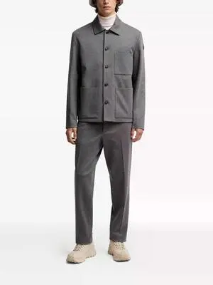 Moncler Button-fastening Jersey Trousers