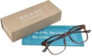 Zenni Vintage Browline Glasses - Tortoiseshell