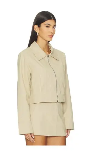 MADISON THE LABEL Nikolas Beige Jacket