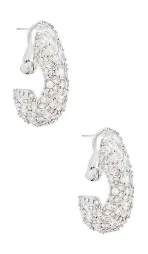 JENNIFER BEHR Etta Earrings - Crystal