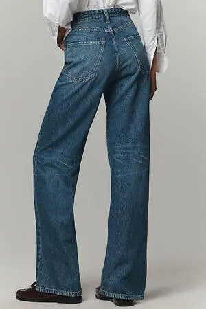 PILCRO The Mila Mid-rise Straight-leg Jeans