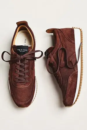Rag & Bone Retro Runner Sneakers - Chocolate