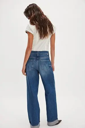MOTHER The Smoothie Skimp Cuff Jeans