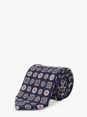 NUGNES 1920 Silk Tie - Blue