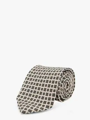 NUGNES 1920 Silk Tie - Grey