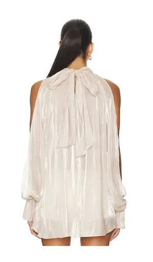 MORE TO COME Tilly Blouse - Beige