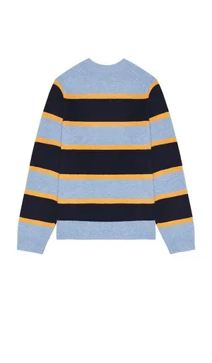 Guest In Residence Stripe Crew Neck Sweater