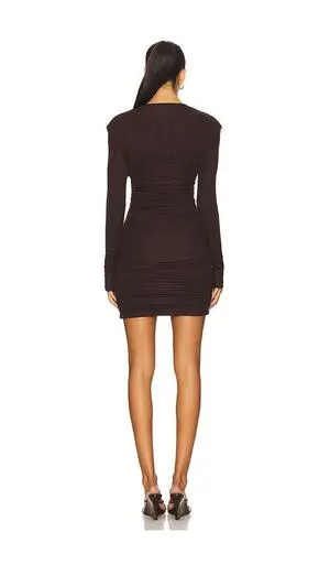 AGOLDE Abbi Dress - Brown