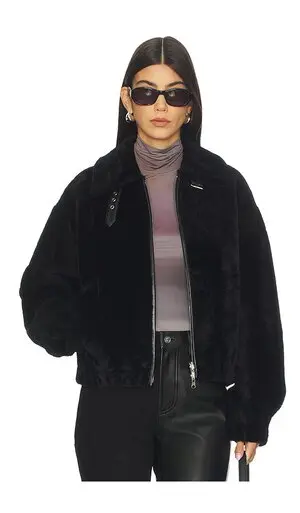 Helmut Lang Shearling Bomber