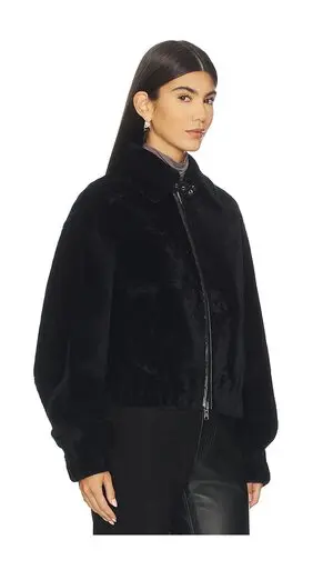 Helmut Lang Shearling Bomber