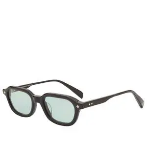 LUNETTERIE GÉNÉRALE Dolce Far Niente Sunglasses - Black/palladium/teal
