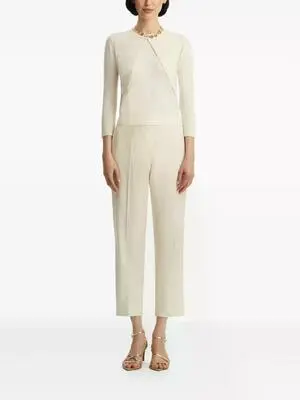Oscar De La Renta Three-quarter Sleeve Bolero
