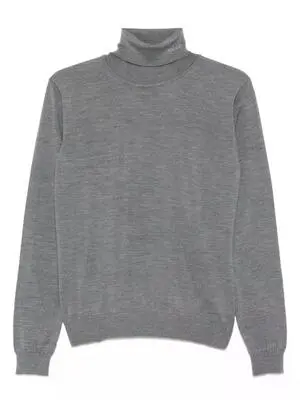 Hugo Roll-neck Wool Sweater - Grey