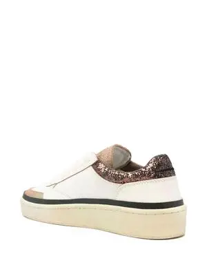 GHOUD VENICE Pads Glitter-detail Panelled Sneakers