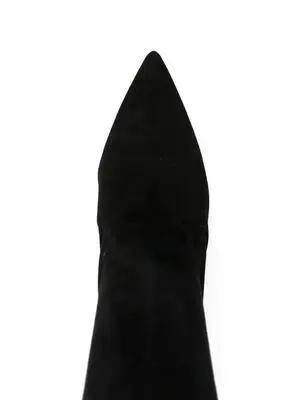 STUART WEITZMAN Suede Pointed-toe Boots