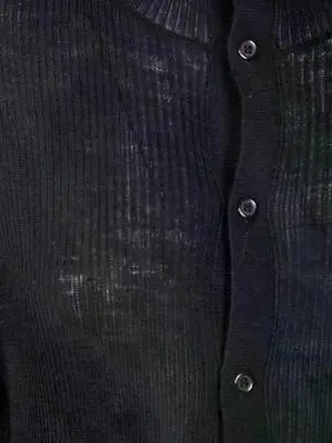 Y’s Ribbed High-neck Cardigan