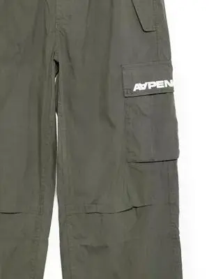 AAPE BY *A BATHING APE Logo-patch Cargo Track Pants